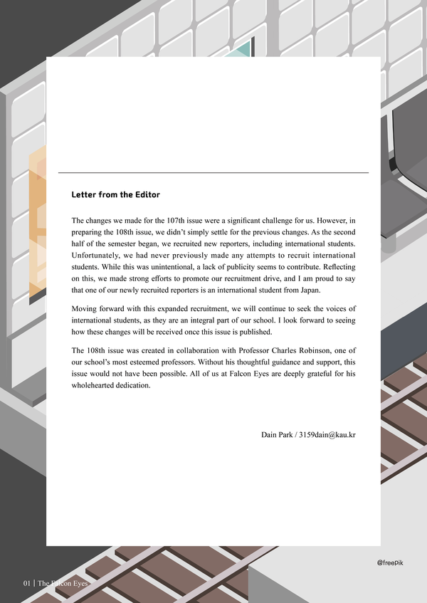 Letter from the Editor